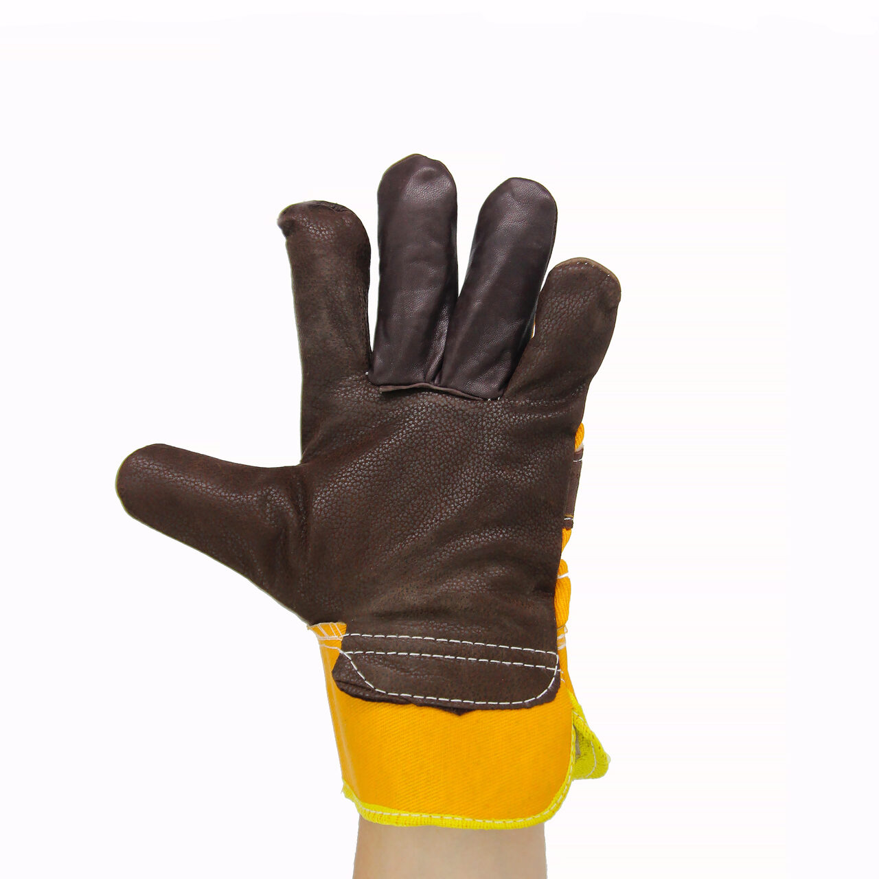 Manusi Maxim piele bovina integral fara cusaturi, manseta intarita ...